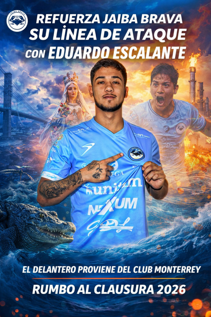 Jaiba Brava Clausura 2026 : Eduardo Escalante el refuerzo proveniente ...